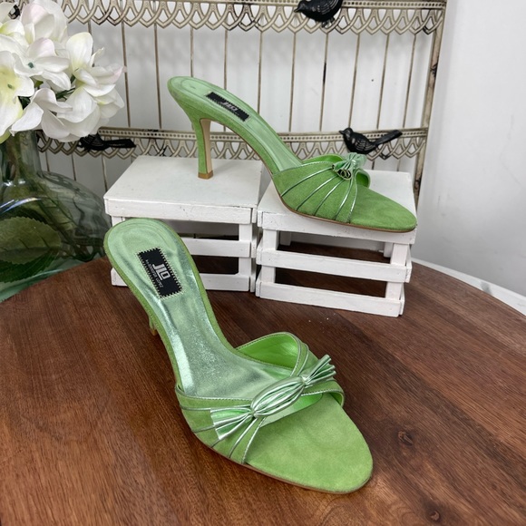 Jennifer Lopez | Shoes | Jlo Womens Slide Heels Sandals Size 85m | Poshmark